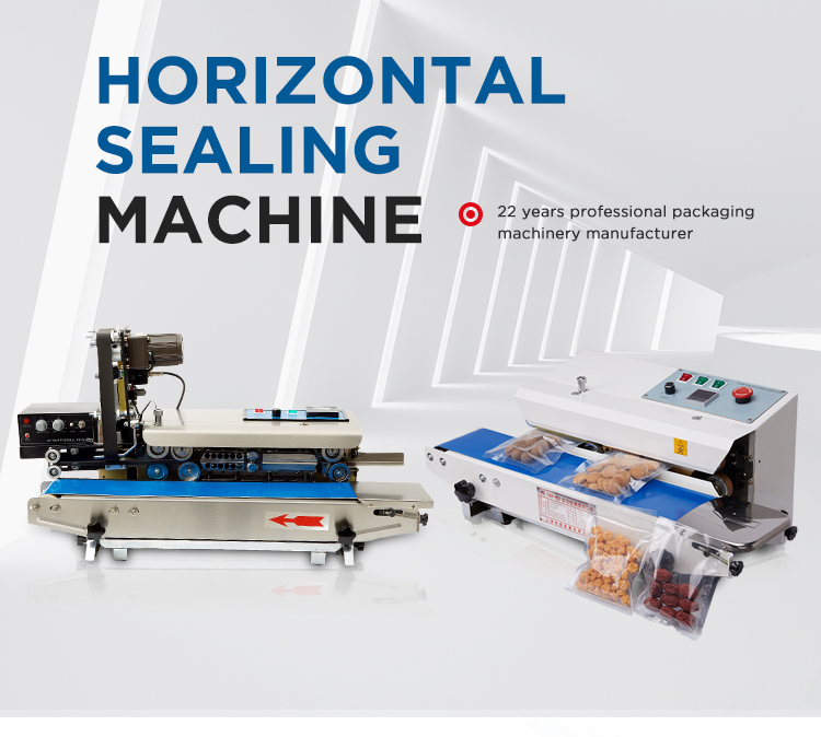 Continuous Bag Sealing Machine with Ribbon Date Printer from China ...